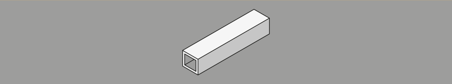 Hollow Rectangular Beam Deflection Calculator